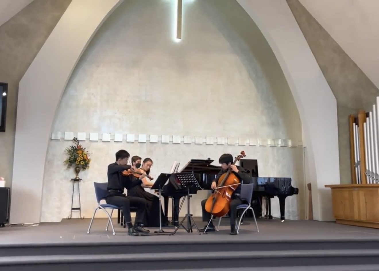 Brilliant performances by Chamber Music students | Te Reo o Te Roto