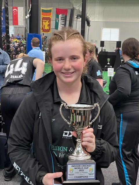 Congratulations to Brooke James, World Champion Indoor Cricketeer | Te ...