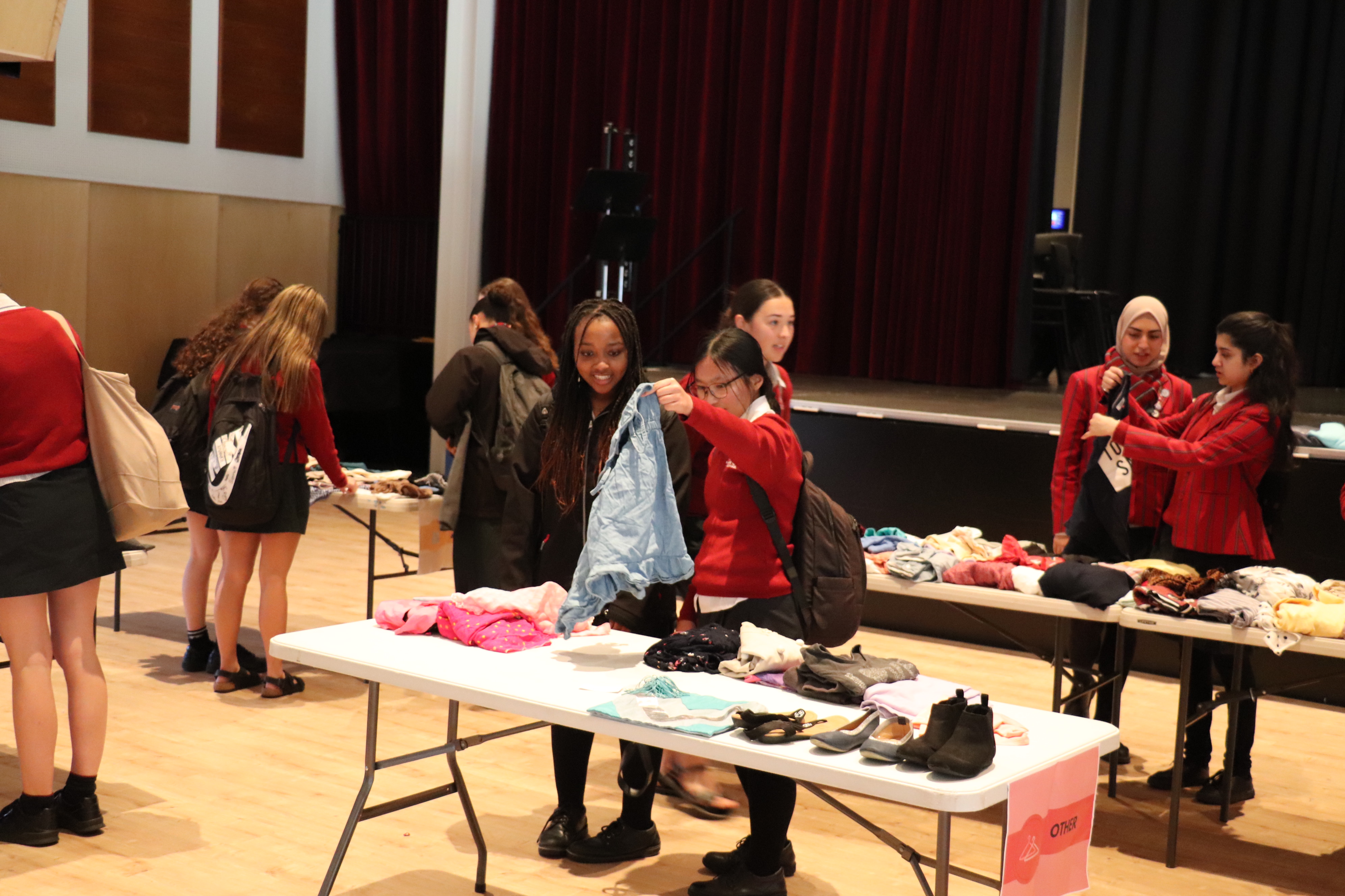 Successful clothes swap | Te Reo o Te Roto